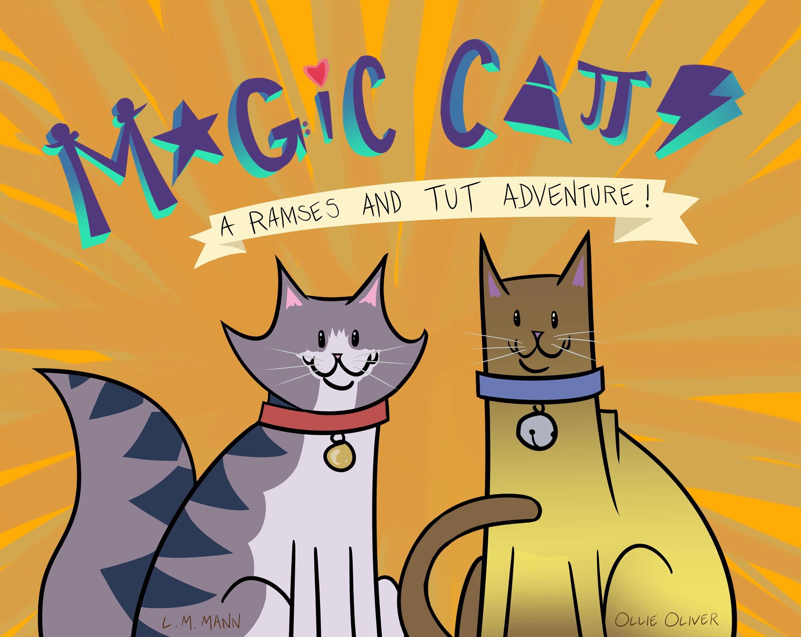 New Book! MAGIC CATS - A RAMSES AND TUT ADVENTURE