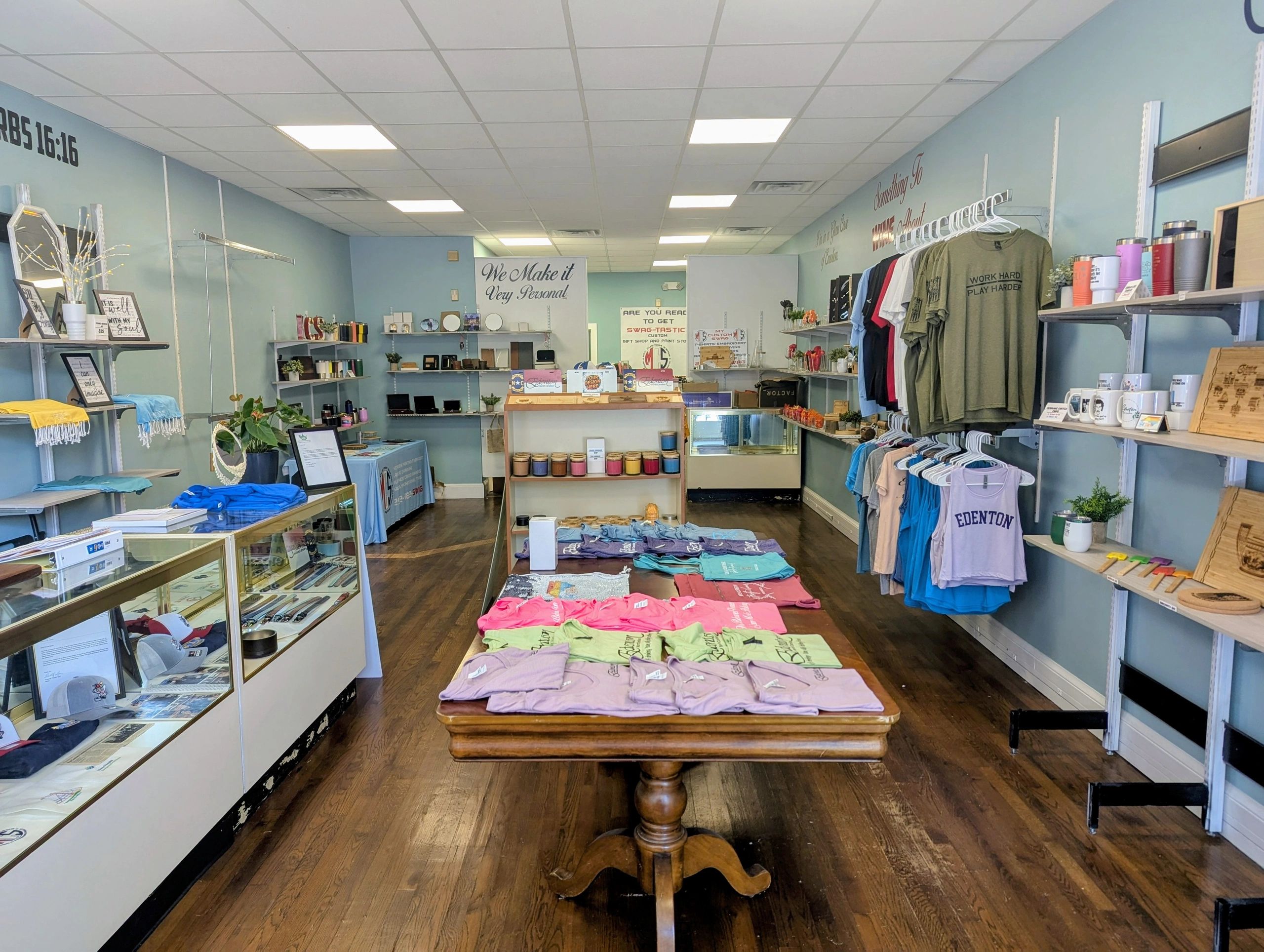 My Custom Swag | Business Cards | Embroidery | Maine