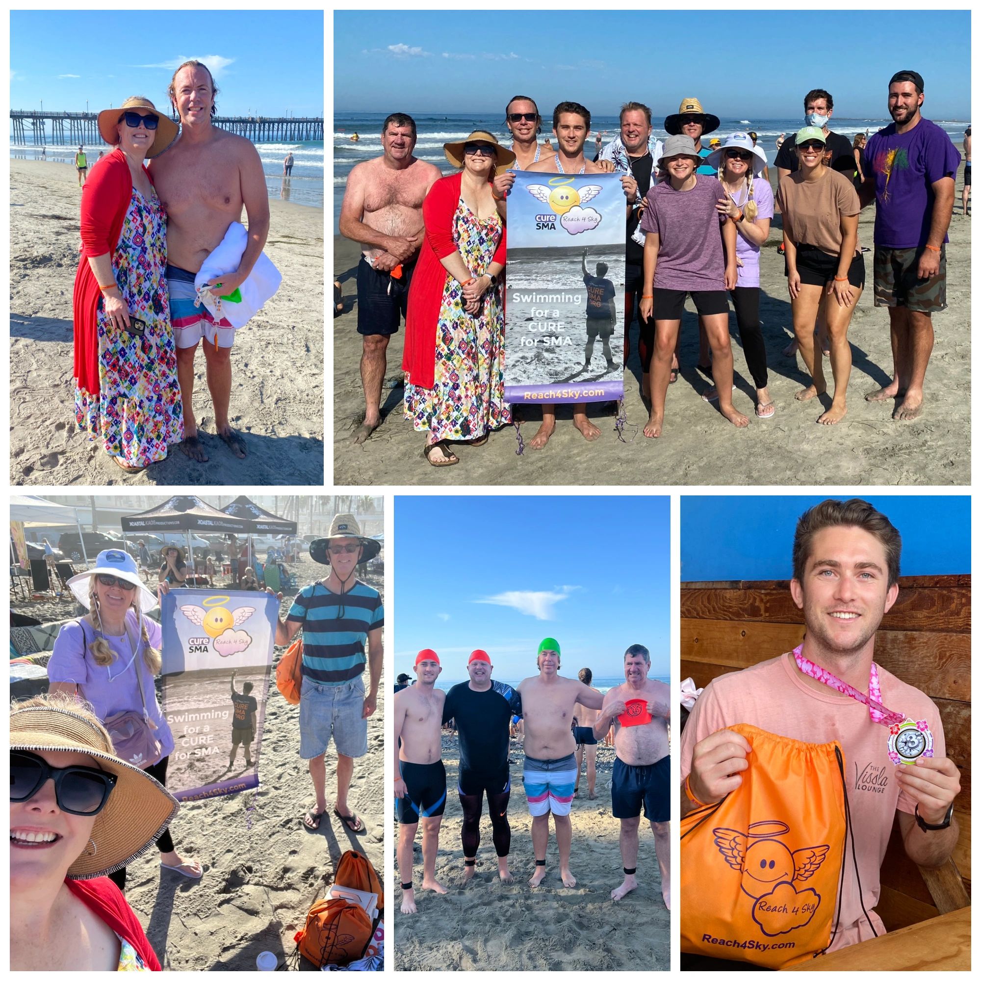 Team Reach4Sky Oceanside Adds Mile 14 on the Road to 21