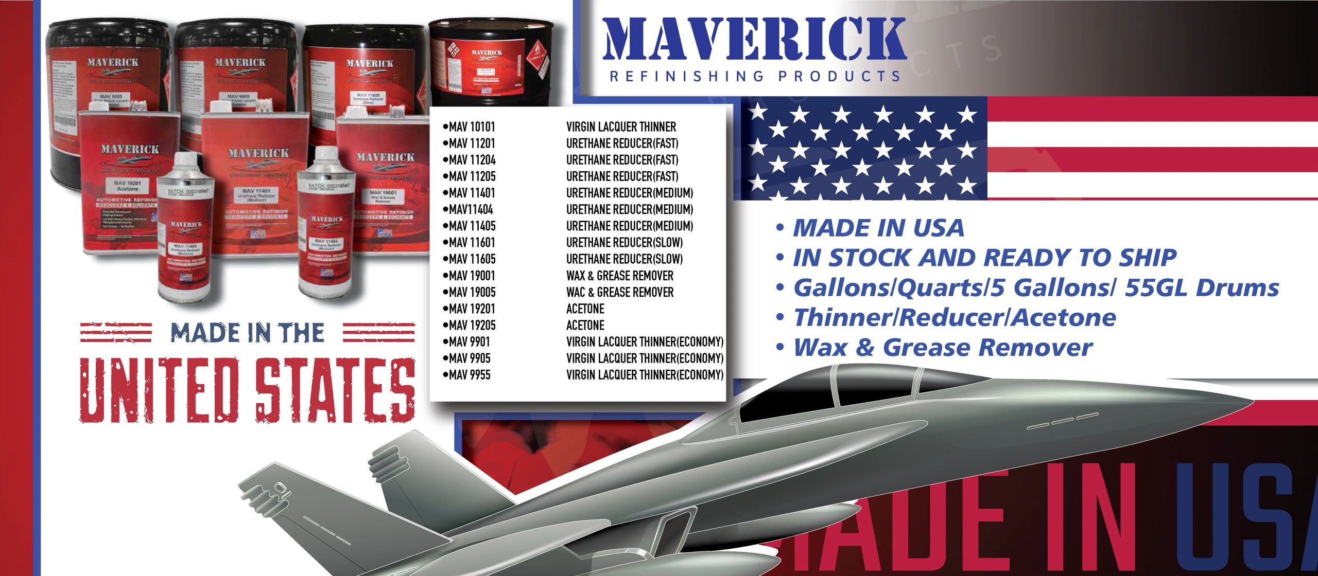 Maverick Refinish Products