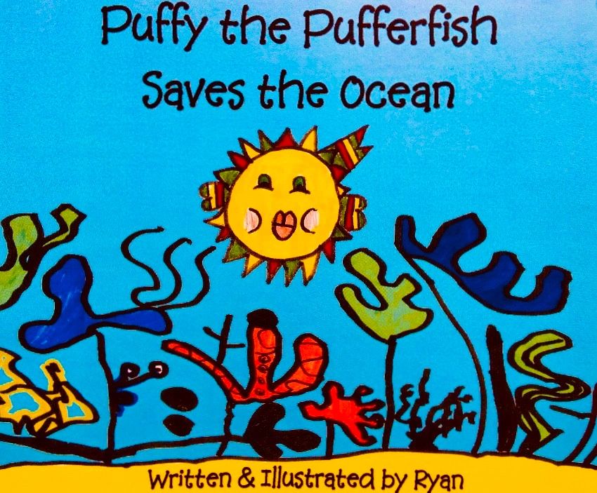 Puffy The Pufferfish Saves The Ocean Book