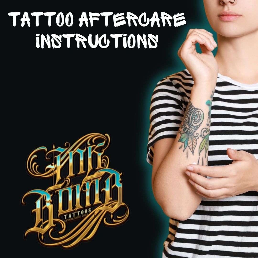INK BOMB Tattoo Aftercare Instructions