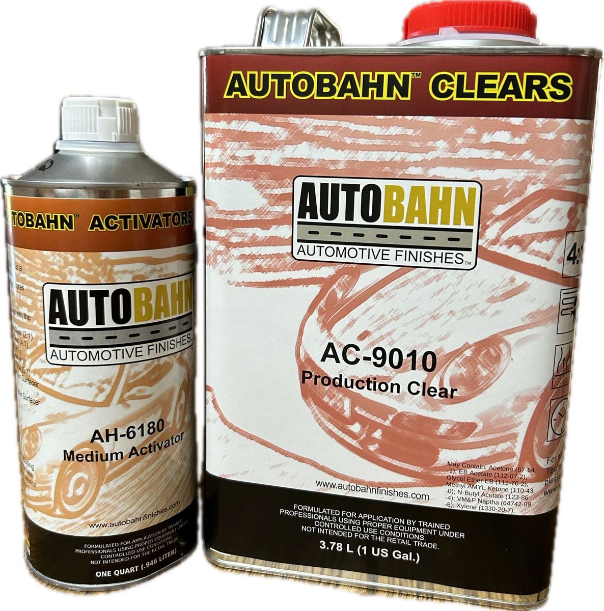 Autobahn 2-part Clear Coat