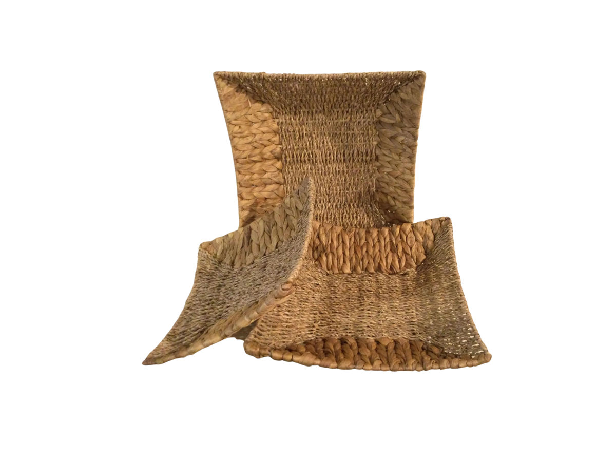 Handmade Natural Raffia Art Work