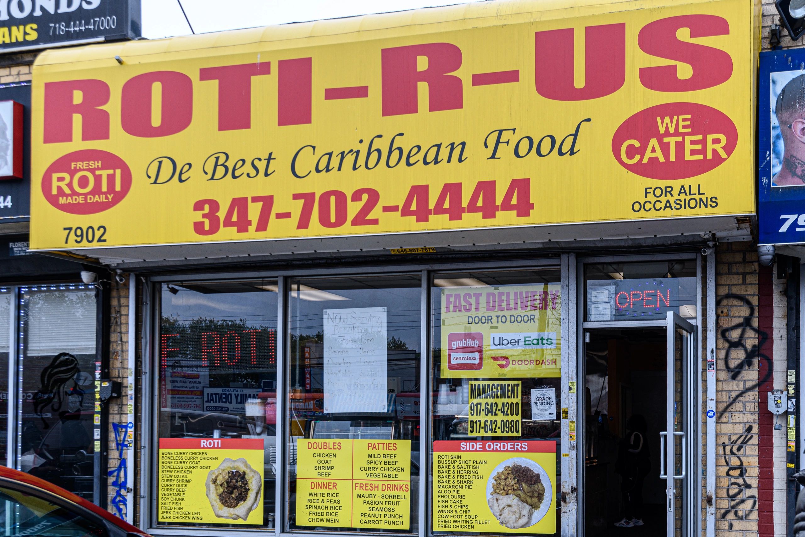Roti, Caribbean Food - Rotirus Caribbean Food - Brooklyn, New York