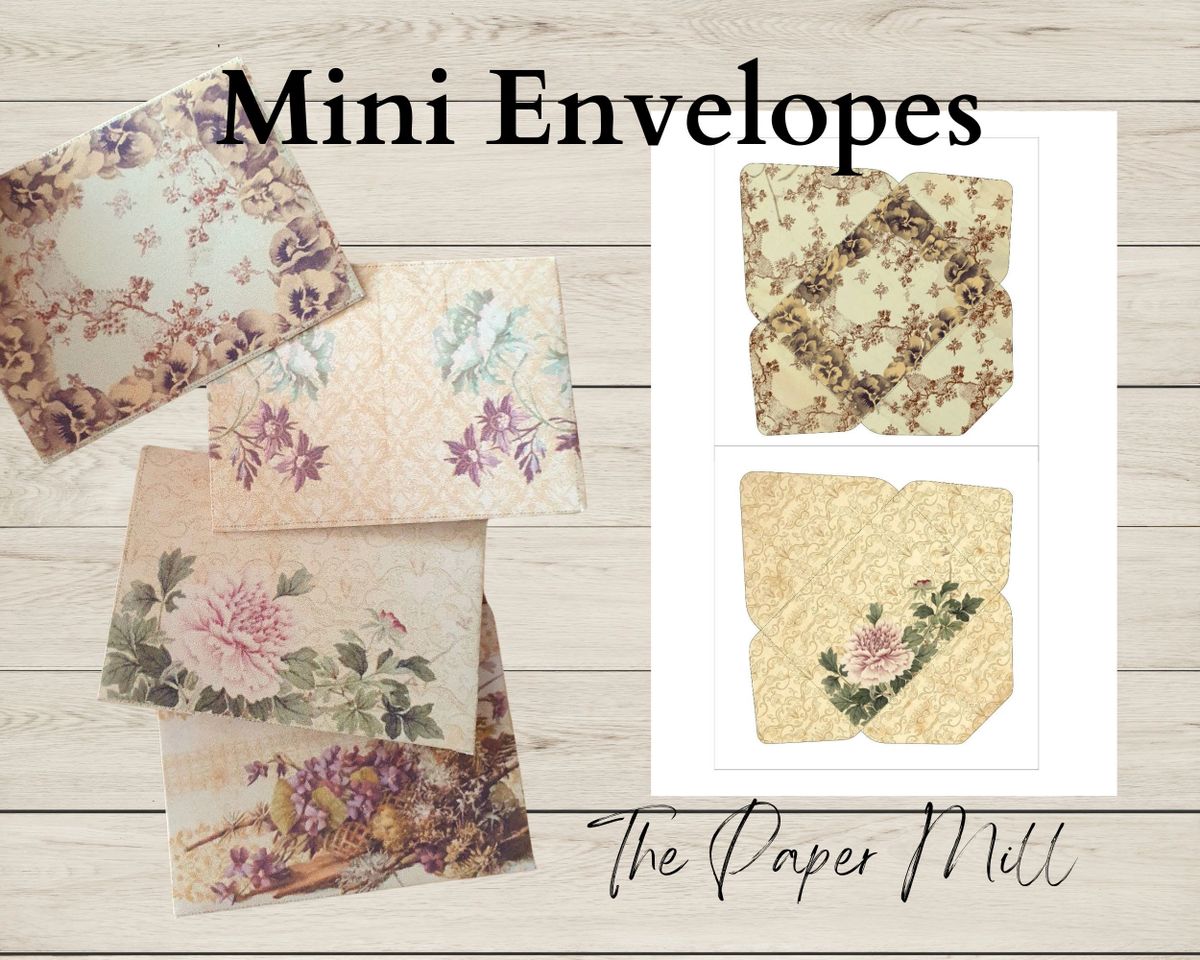 Mini Envelope Templates