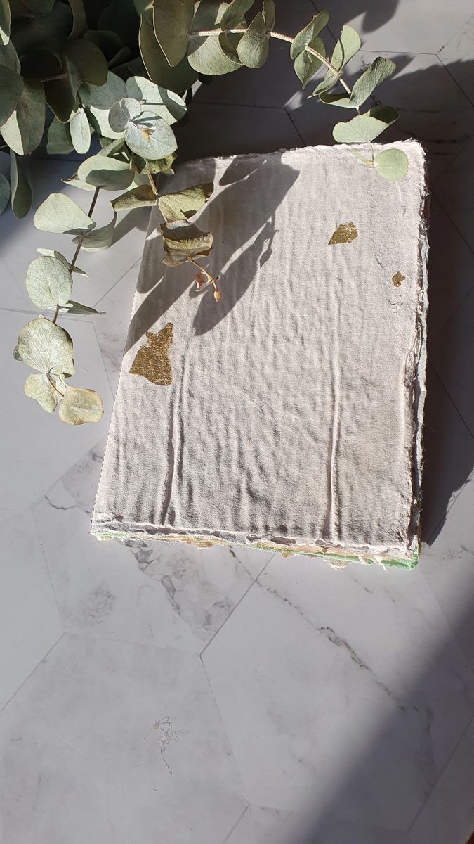 Handmade paper booklet