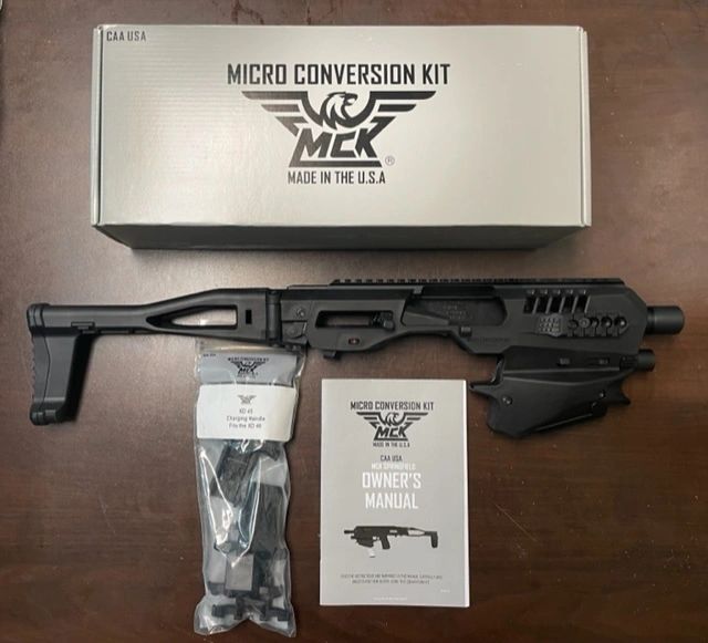 CAA Micro Conversion Kit (MCK) for Springfield Armory 9mm/.40SW Black