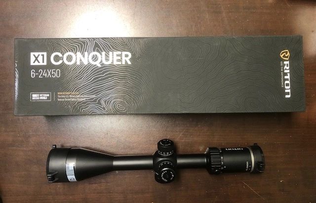 Riton 1C624AS X1 Conquer 6-24×50 Riflescope (R3 Reticle)