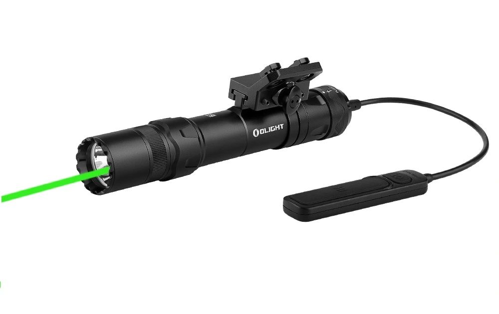Olight Odin GL Tactical Flashlight, GL Beam, Black - 1,500 Lumens