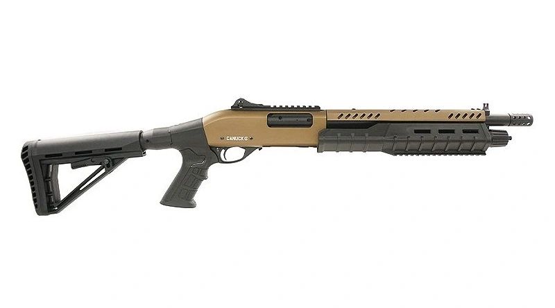 Canuck Commander Pump Action Shotgun Bronze
