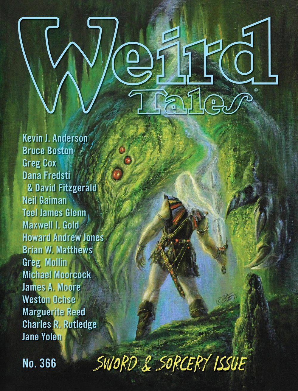 New story by owner Greg Mollin in Weird Tales Magazine #366