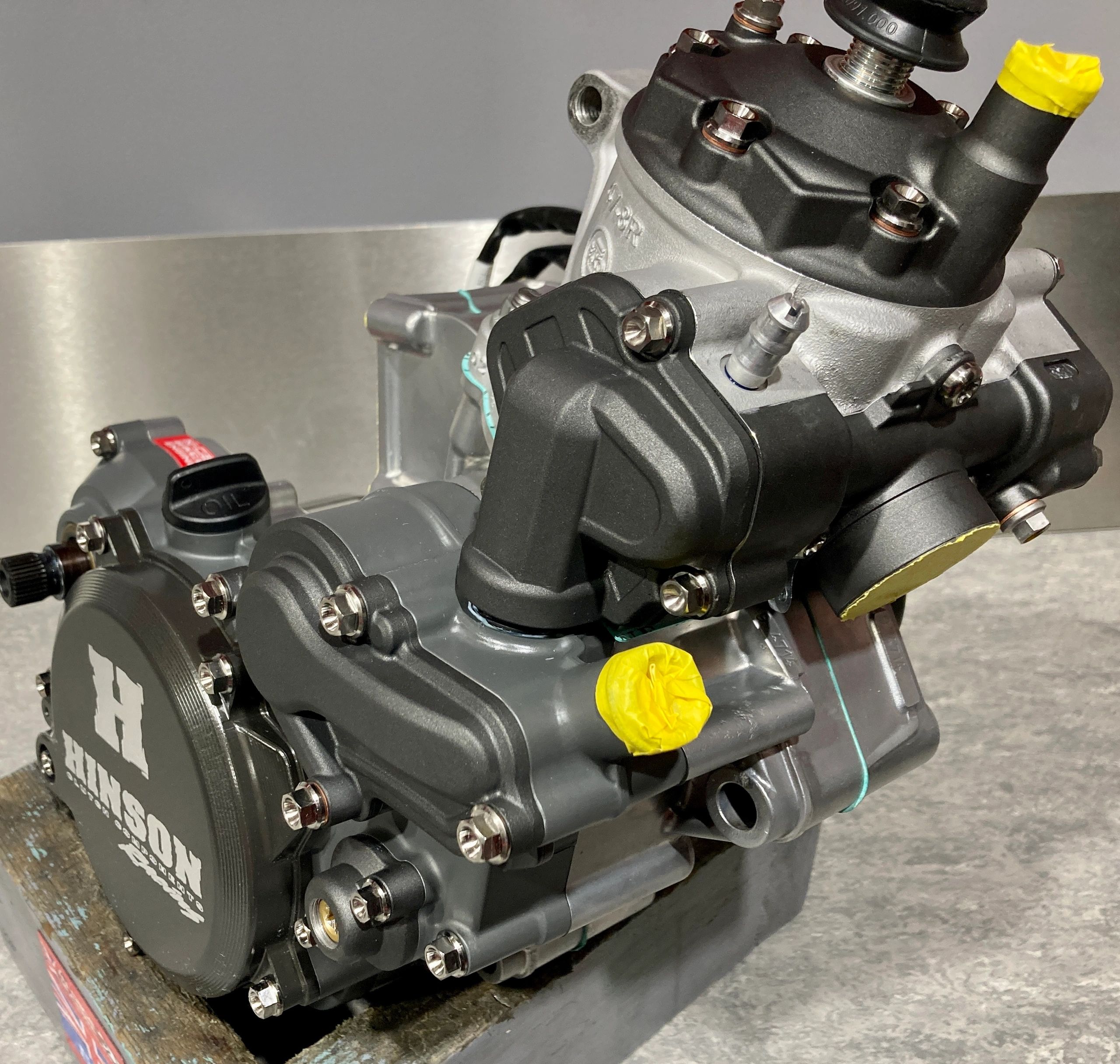 THE NR85 PRO-SERIES ENGINE READY FOR TESTING