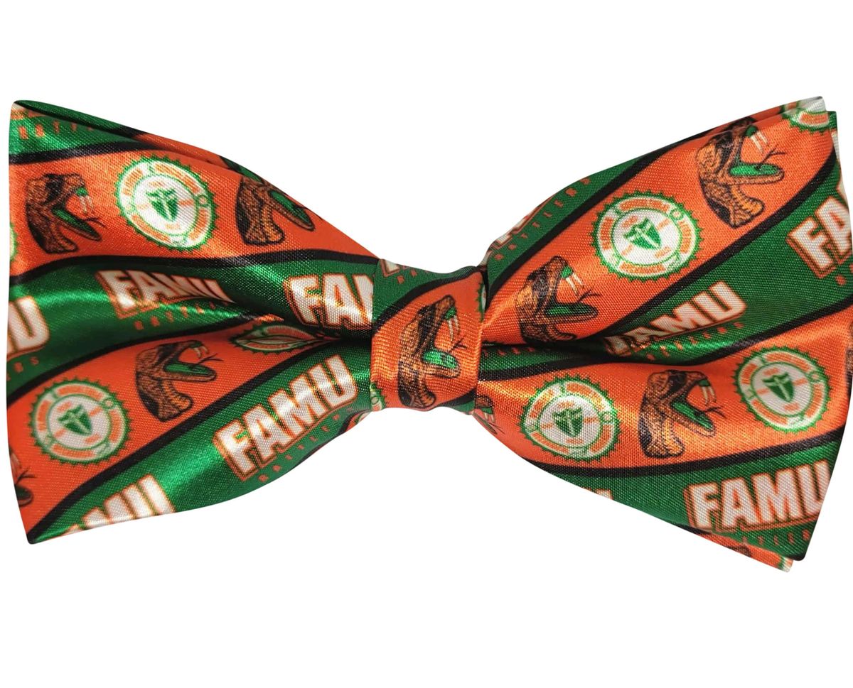 FAMU Rattlers Bow Tie – Handmade Florida A&M University HBCU Bowtie for ...