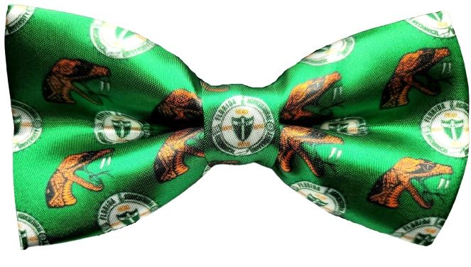 Florida A&M University ,FAMU Rattlers bow tie , New! green FAMU Bow tie ...