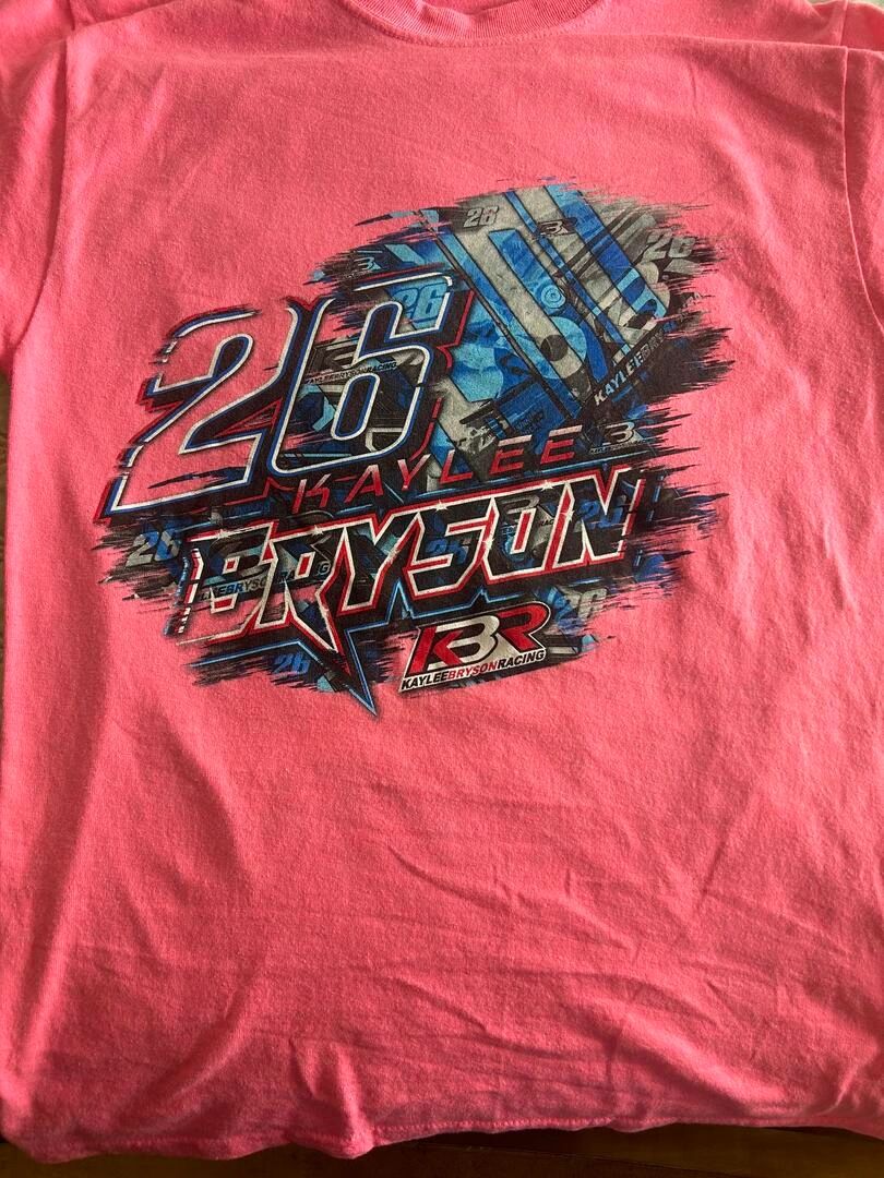 Kaylee Bryson #26 pavement Silver Crown Tee