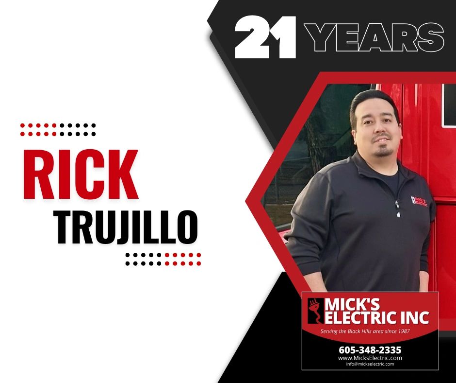 Rick Trujillo Celebrates 21 Years at Micks Electric, Rapid City