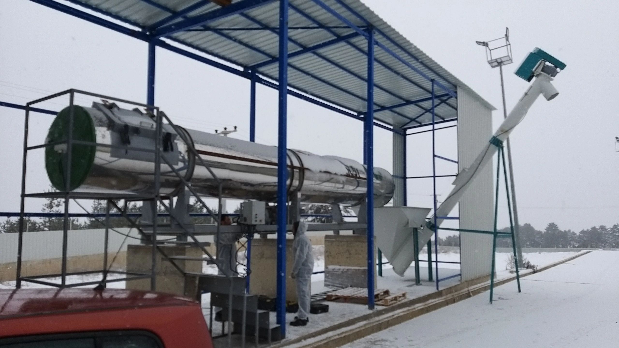 Robust BioDrum Composter - Composter, Farm Waste Disposal