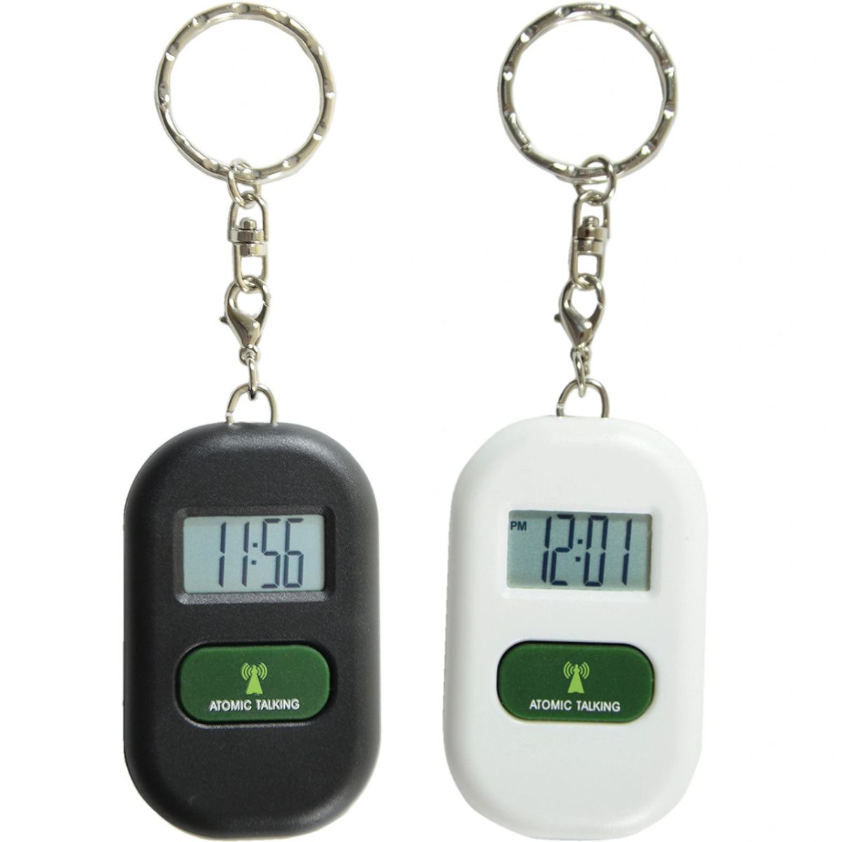 Talking Atomic Keychain - White only available