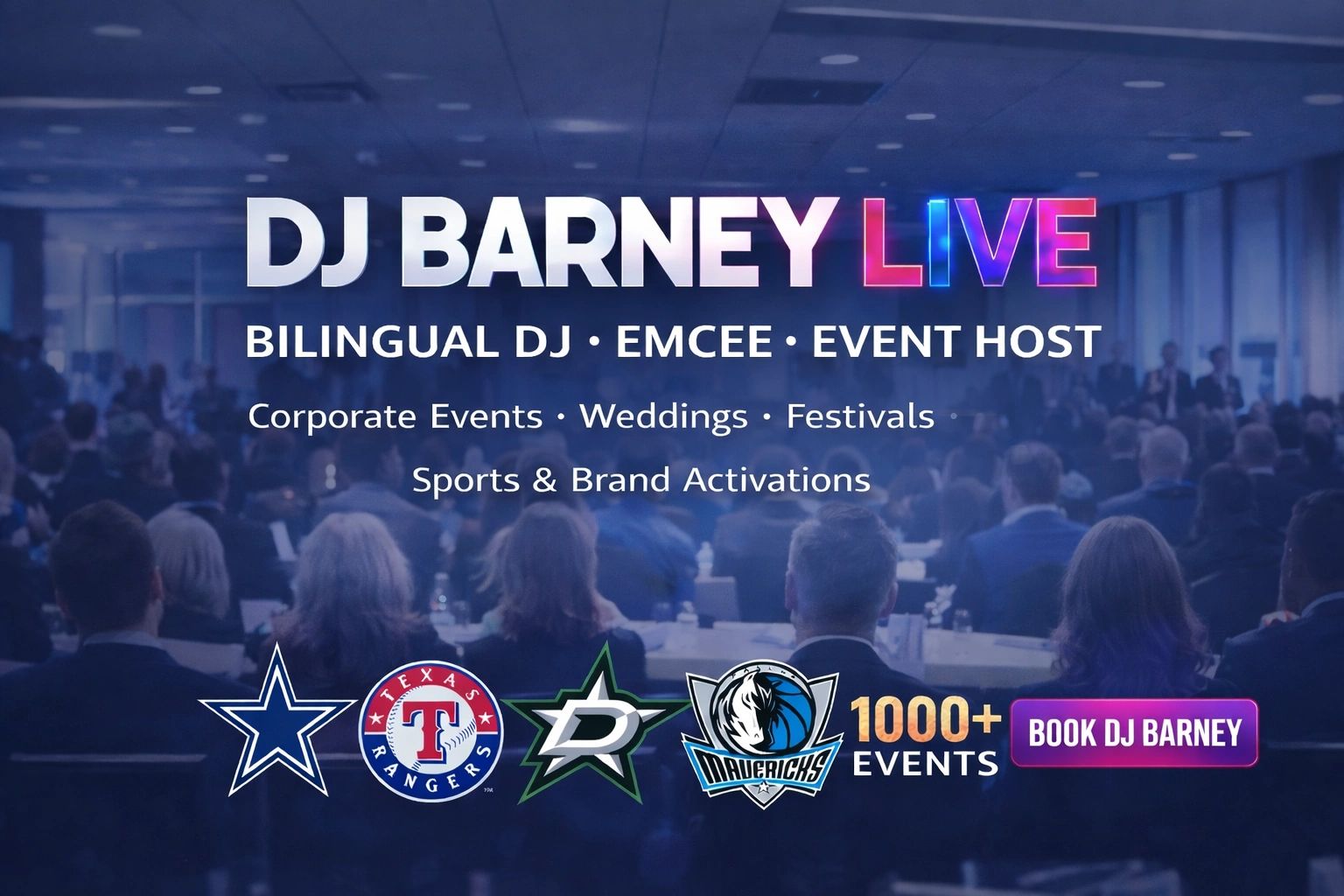 DJ Barney - Professional DJ & Emcee for Events