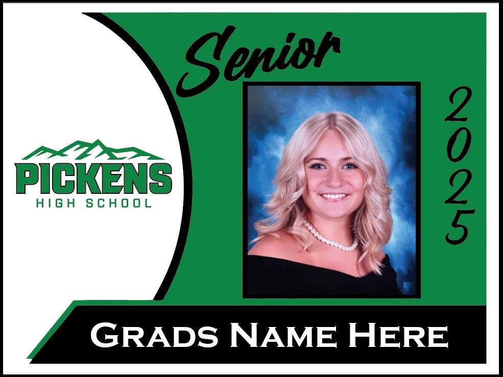 Senior Sign with Picture