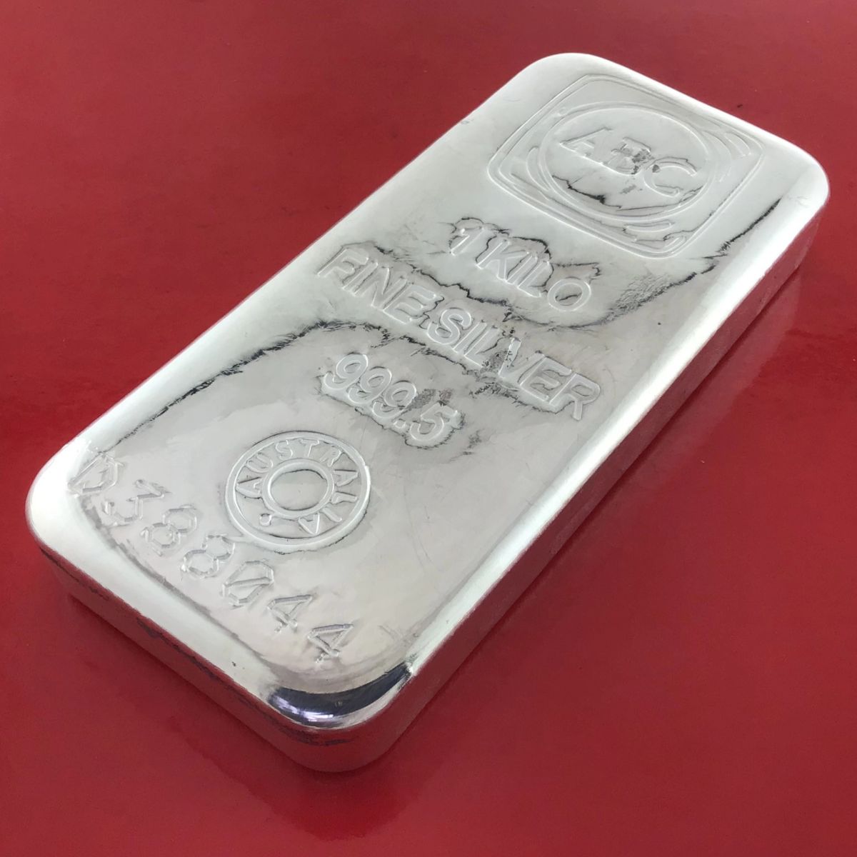 1 KG 999.5 Purity ABC Mint Silver Bullion Investor Ingot Bar With ...
