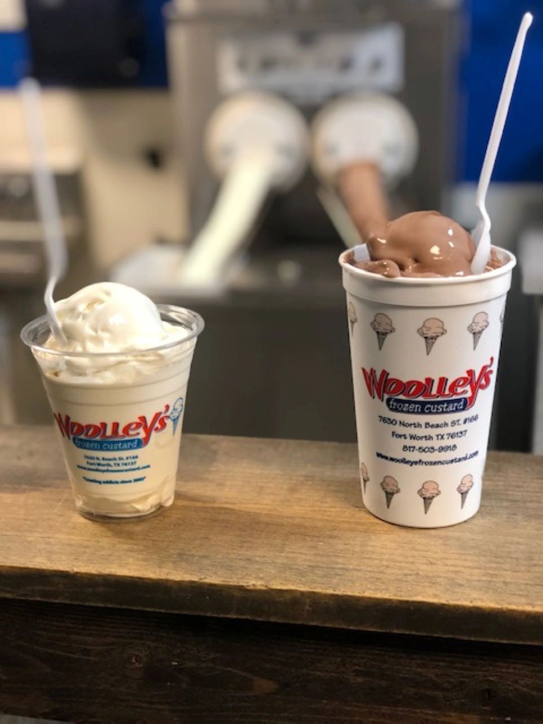 Woolley's Frozen Custard - Frozen Custard, Ice Cream Shop, Dessert