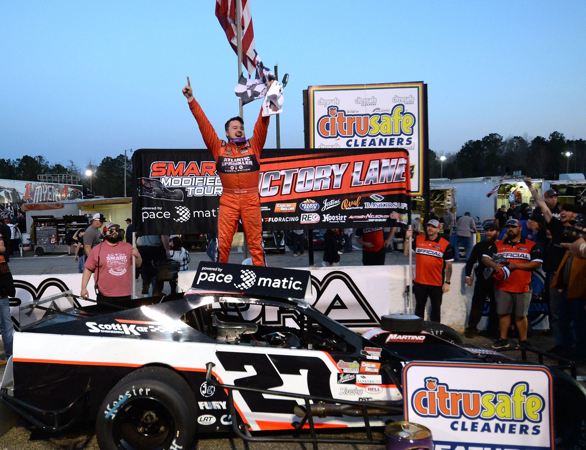 It’s Official… Blake Barney is a SMART Modified Tour Winner