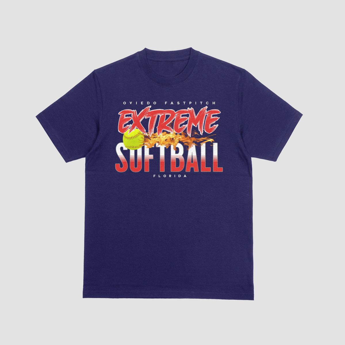 Extreme Fastpitch Performance Polyester Shirt - Navy