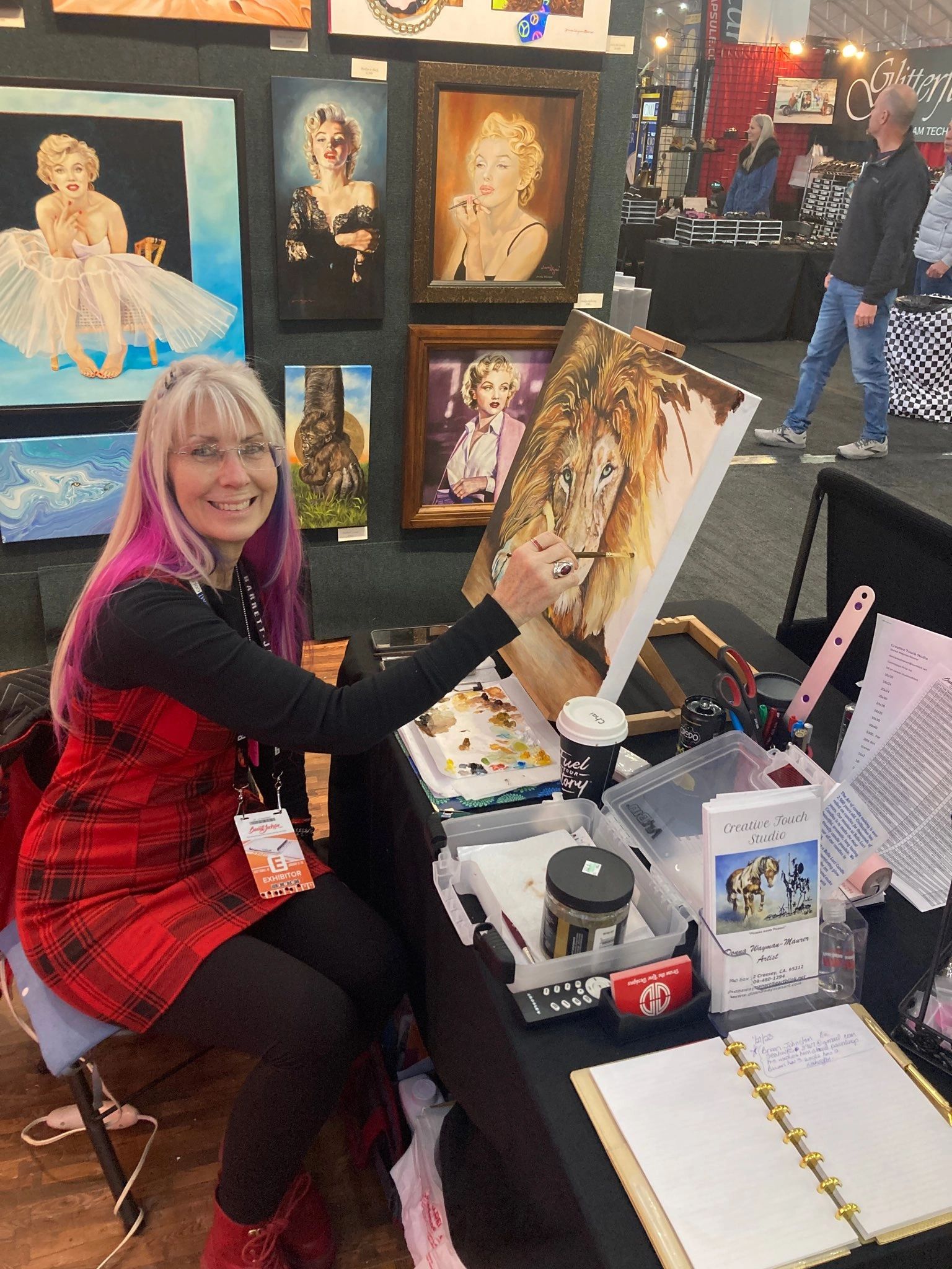 Draw the Line Designs - Fine Art, Paintings