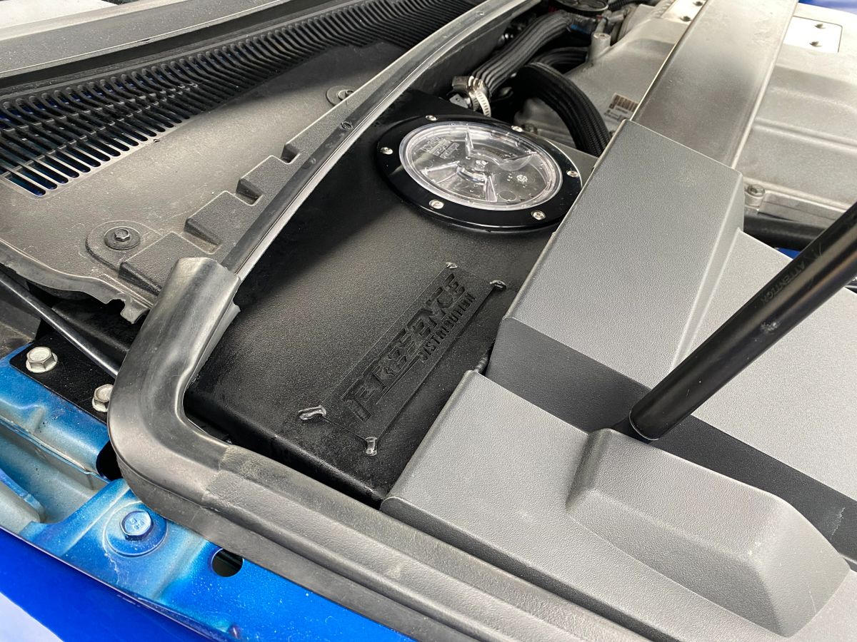 Gen 2 CTS-V under hood tank