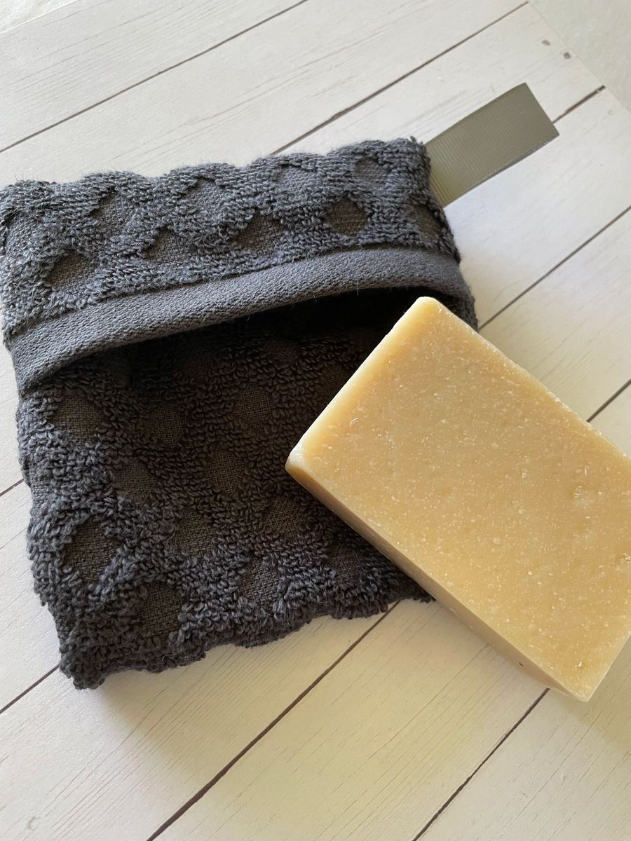 Dark Gray Soap Pocket