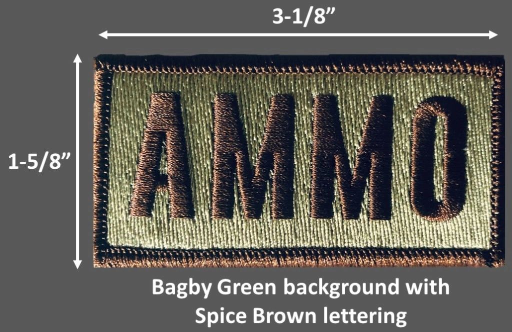 AMMO UNIFORM SHOULDER PATCH