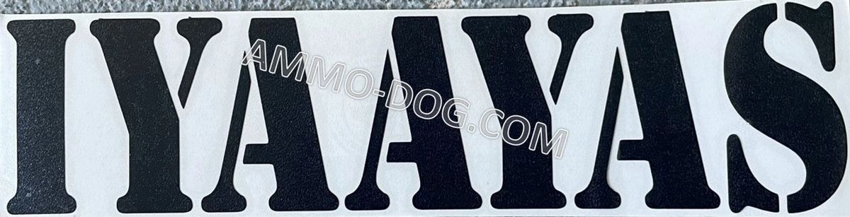 IYAAYAS WINDOW DECALS