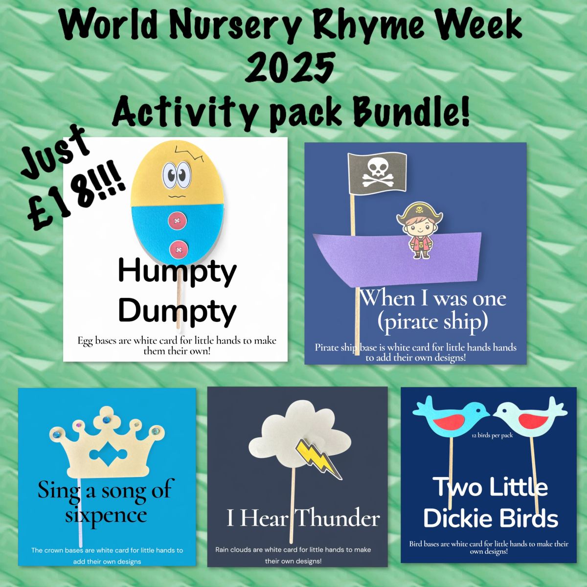 World nursery rhyme week bundle!