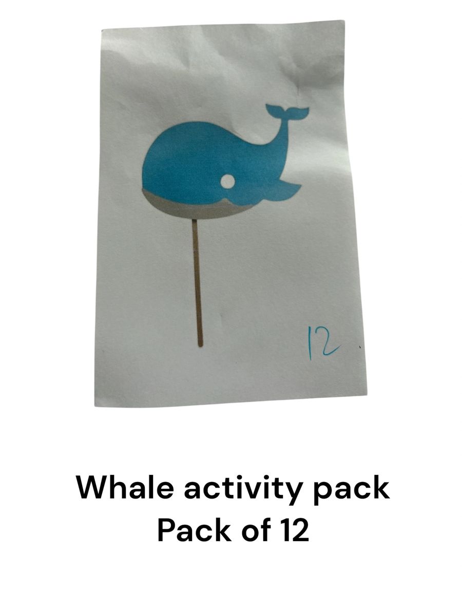 Whale activity pack (12)