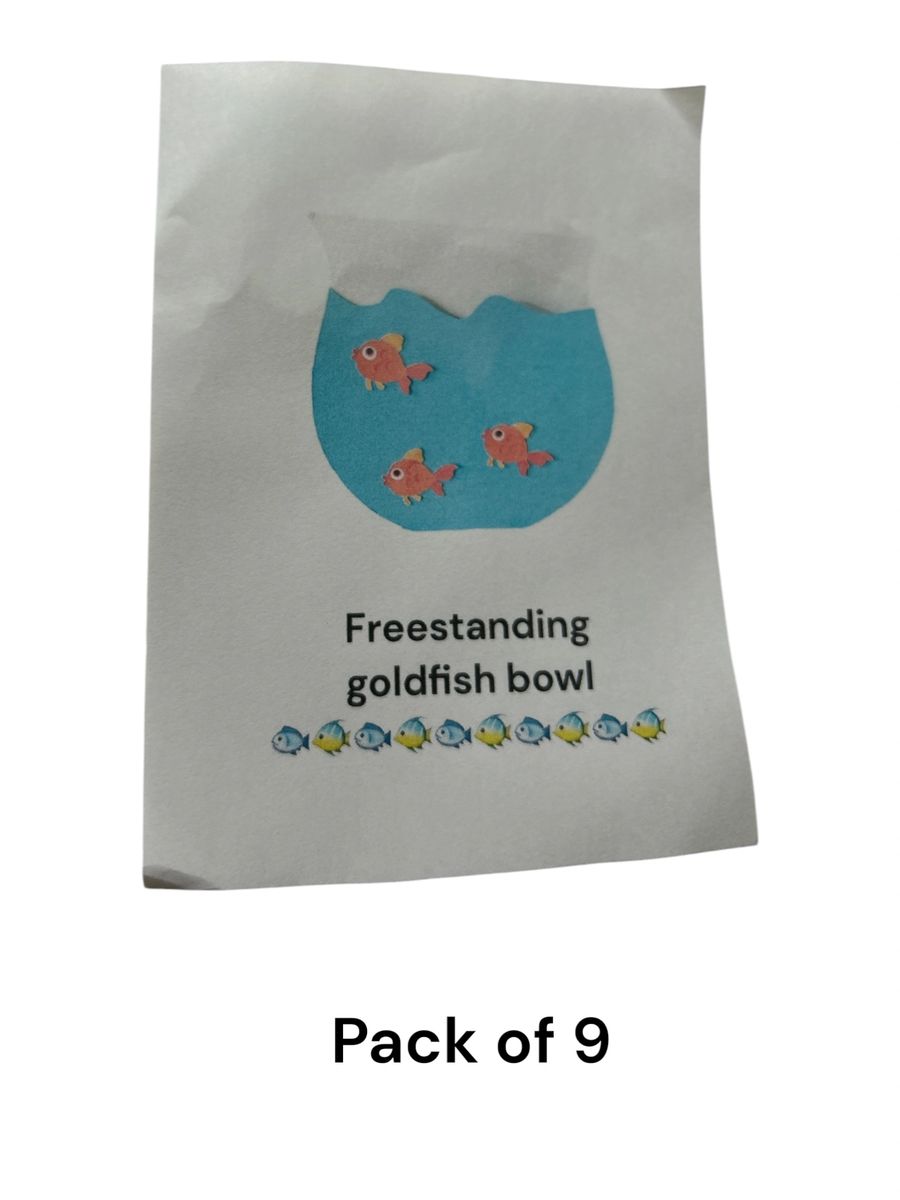 Goldfish bowl activity pack (9)