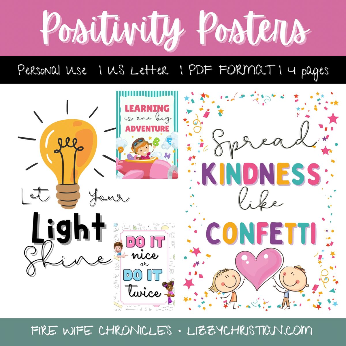 Printable Positivity Posters