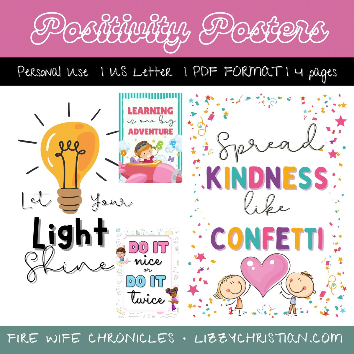Printable Positivity Posters