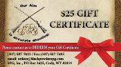 $25 Gift Certificate