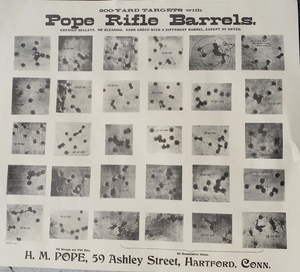 H.M. Pope Advertising Circular