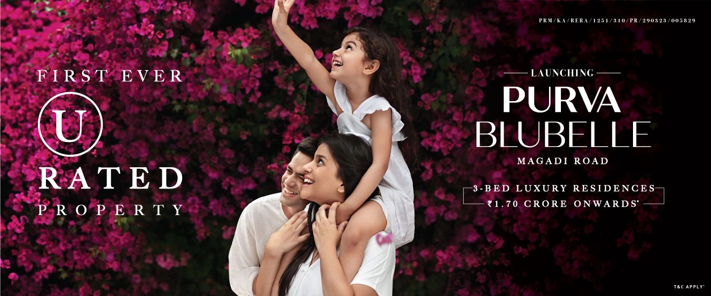 PURVA BLUEBELLE | 3BHK | DEALS & OFFERS | NEXT TO MAGADI ROAD METRO ...