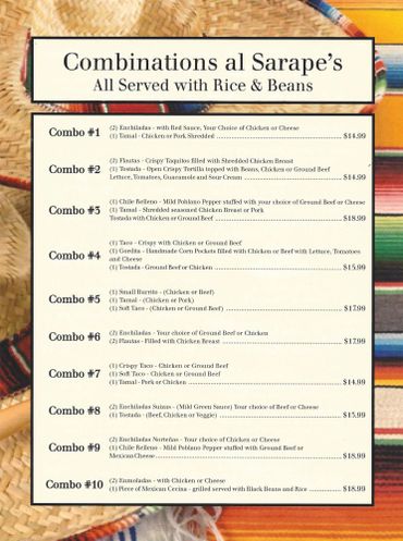 Sarapes Mexican Restaurant | Sarapes Mexican Restaurant
