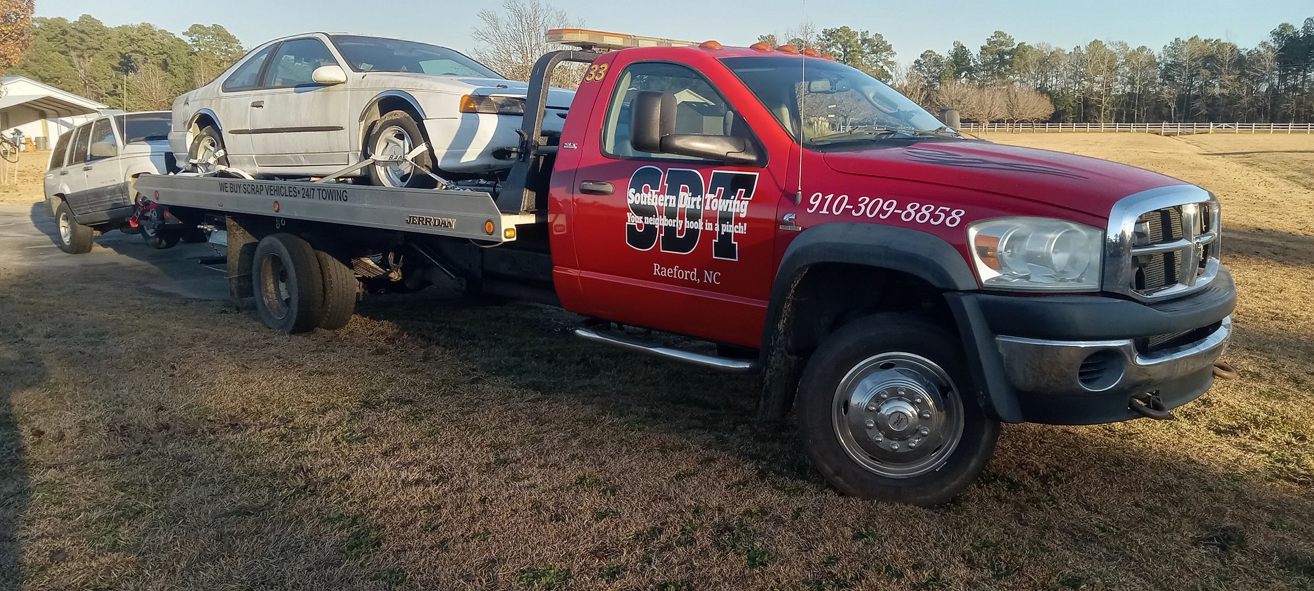 Professional Towing Company - Southern Dirt Towing