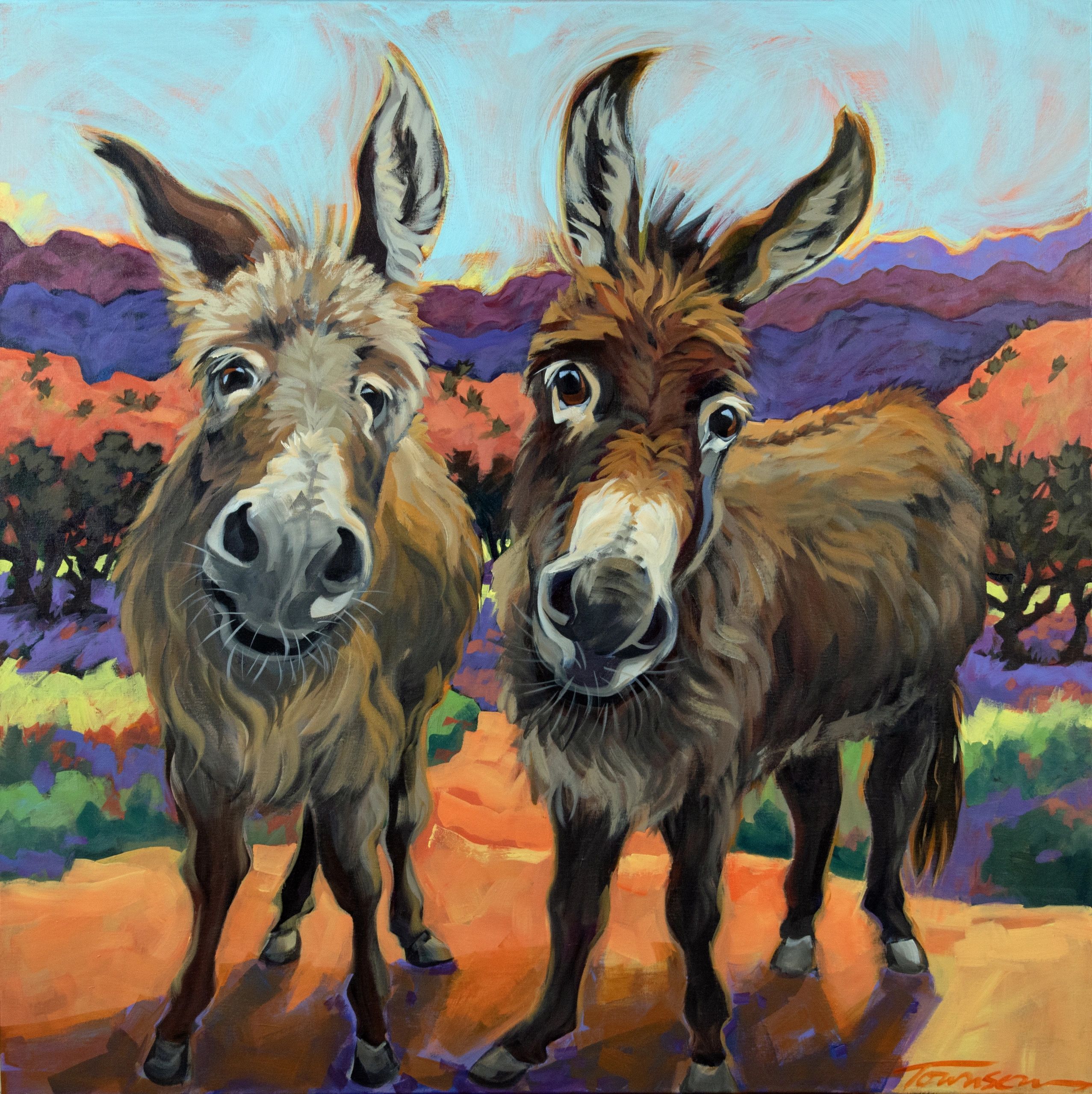 CR Townsend Art - Big Fun Art, Paintings, Artist