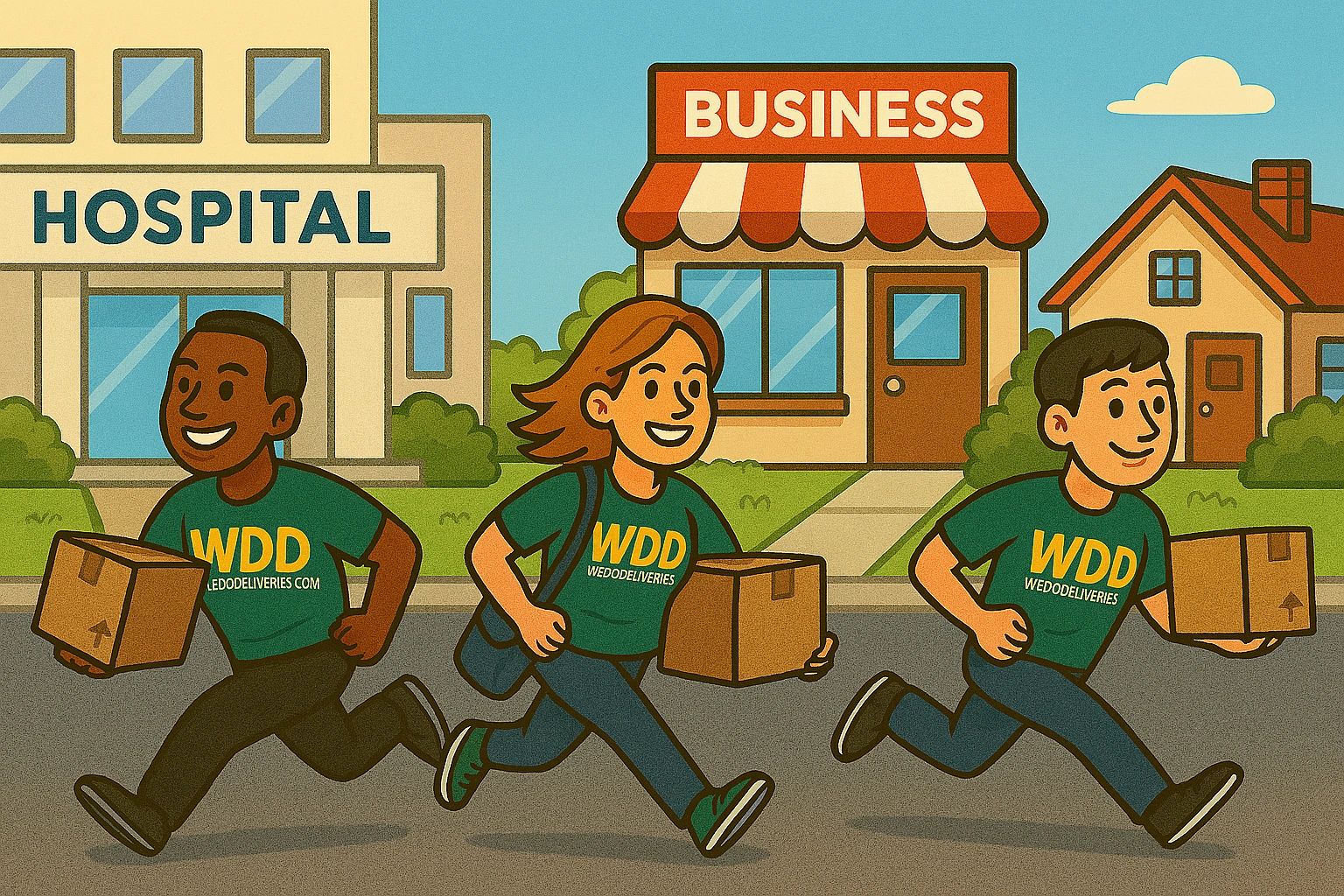Delivery Service With Care - We Do Deliveries
