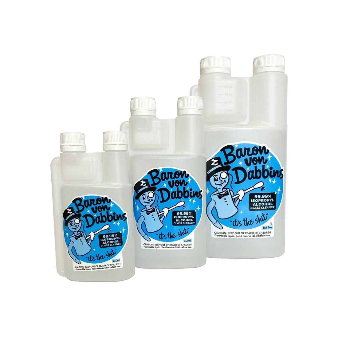 Bio Diesel: Baron von Dabbins 99.99% Pure Isopropyl Alcohol Glass Cleaner