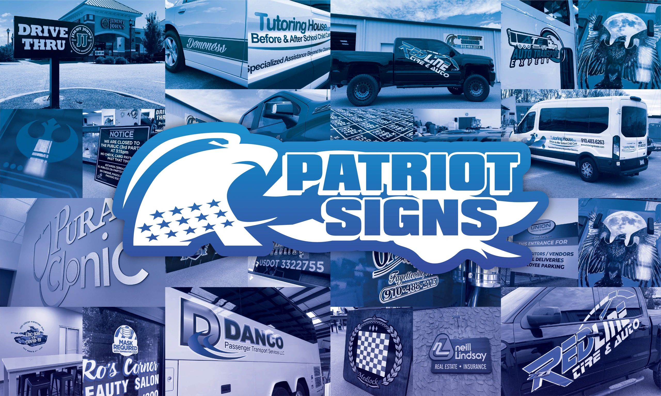 Banner Signs | Graphic Designer | Fayetteville, NC | Patriot Signs