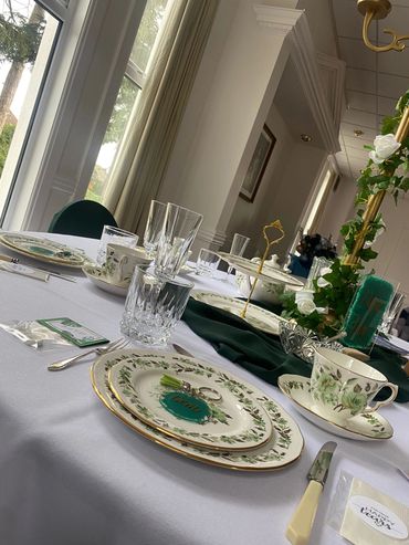 Photo Gallery - examples | Derbyshire Vintage Crockery Hire