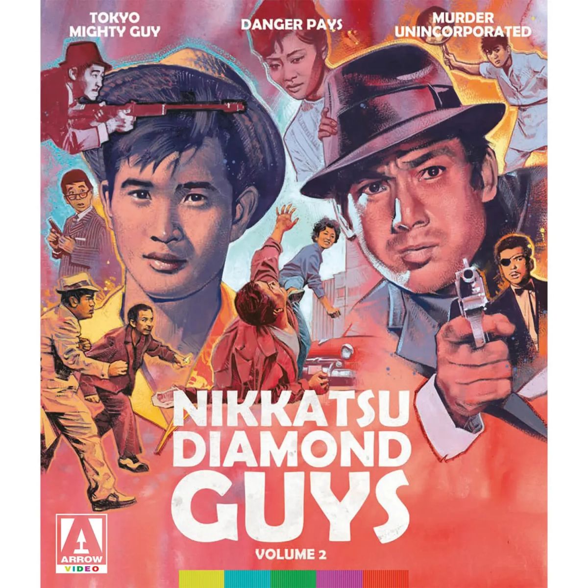 NIKKATSU DIAMOND GUYS VOL. 2 LIMITED EDITION BLU-RAY+DVD ARROW